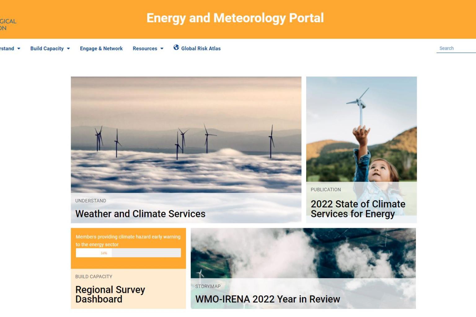 Launch event of the WMO Energy and Meteorology Portal